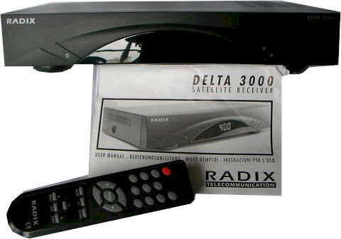 Alle Analogen Radix Satellitenreceiver