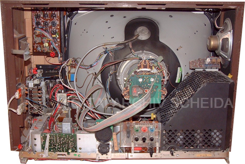 Der österreichische Minerva Color 707 PAL Farbfernseher